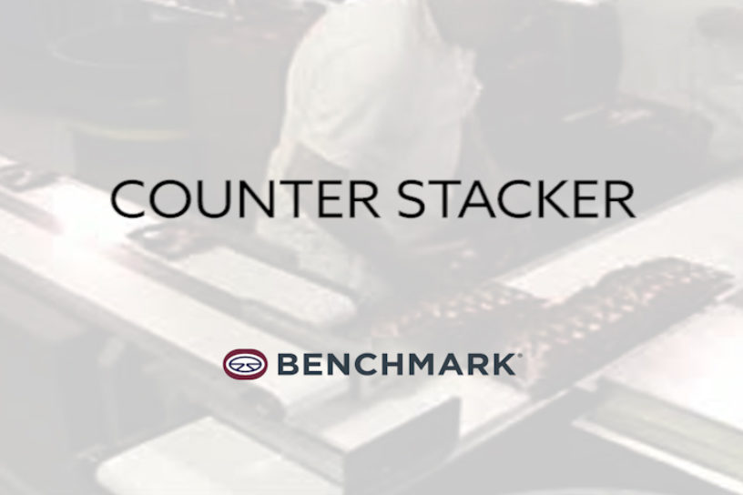 Single Lane Counter Stacker | Product Orienting Device | Benchmark